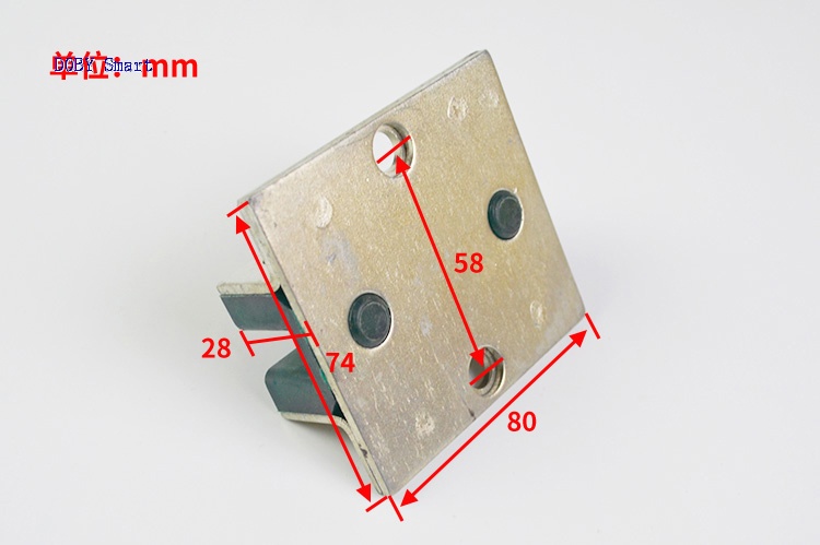 KONE Counterweight Guide Shoe, new type guide shoe 80×16 10mm KONE ...
